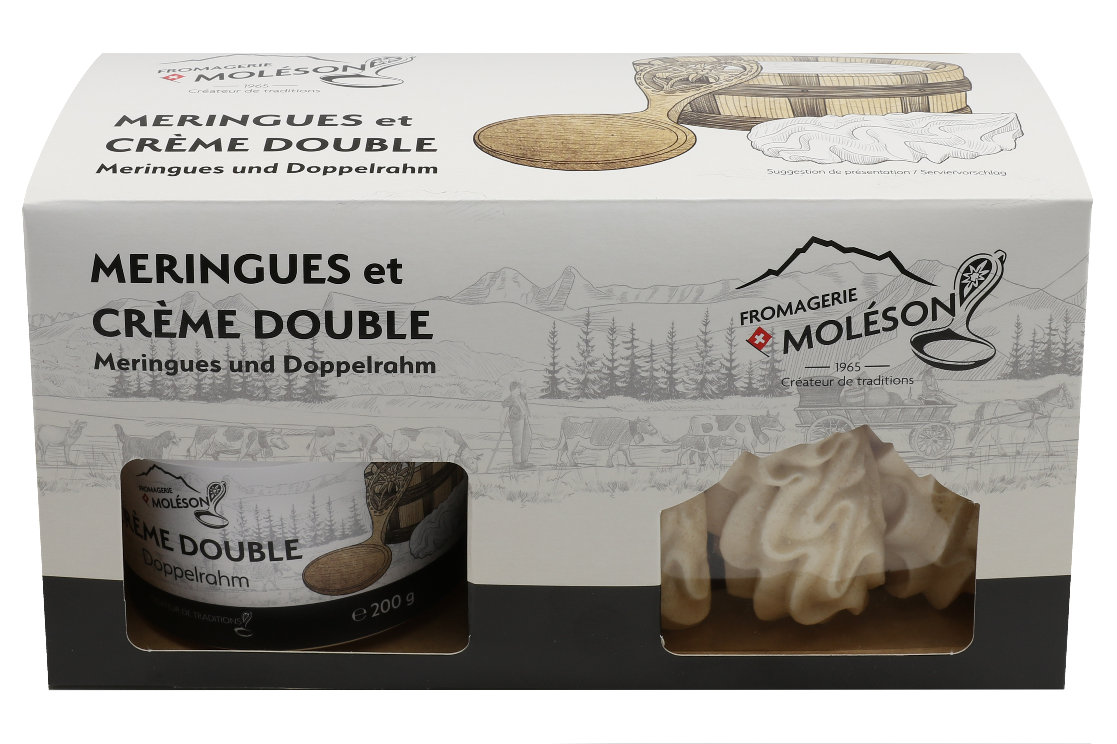Meringues & Crème double