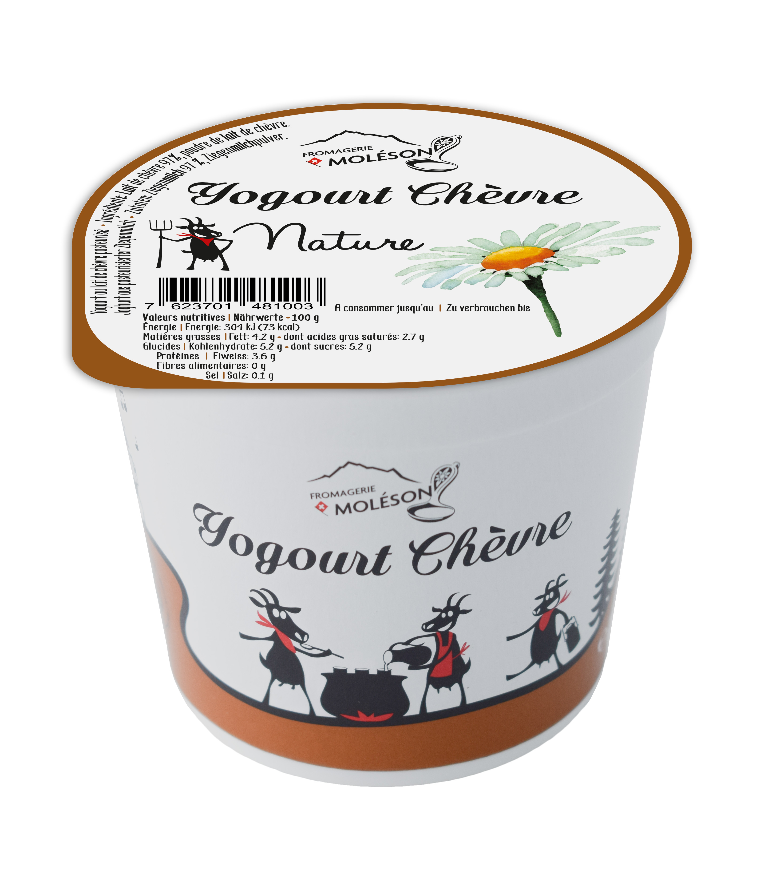 Yogourt au lait de chèvre